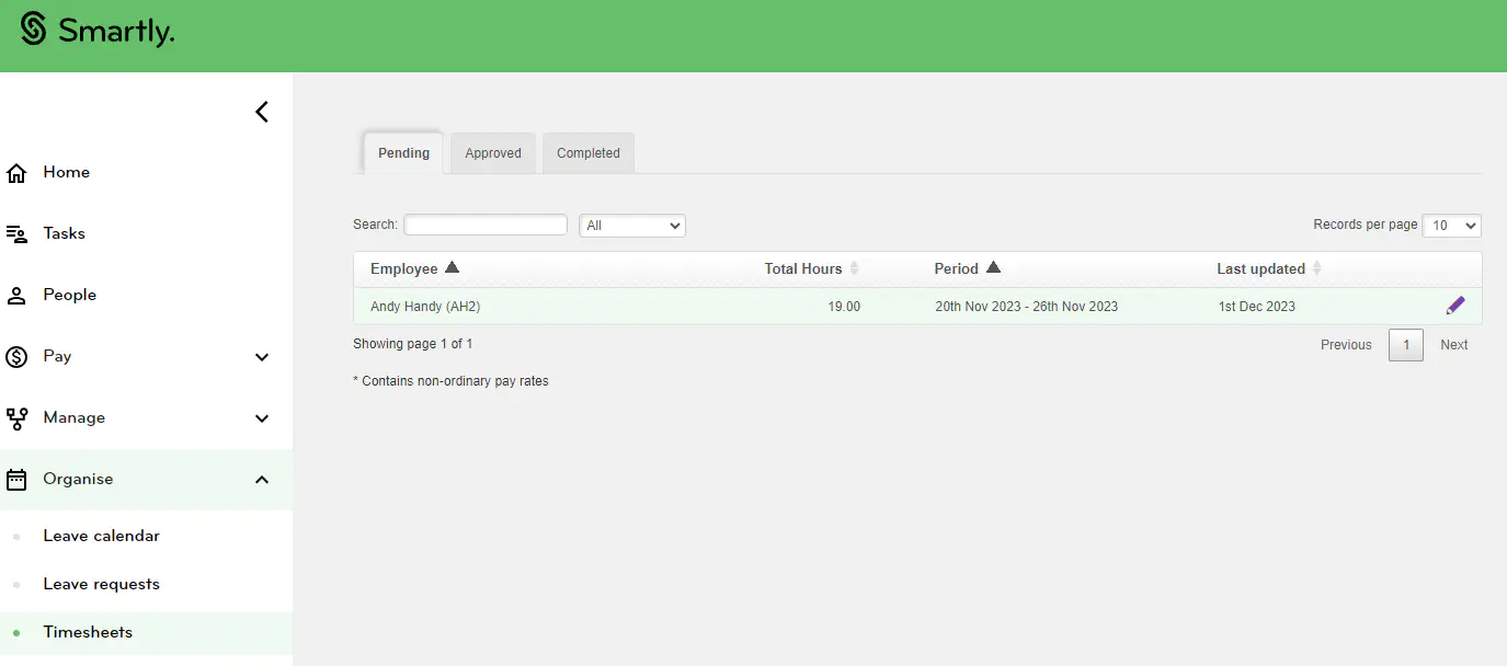 Smartly | Enter pay details